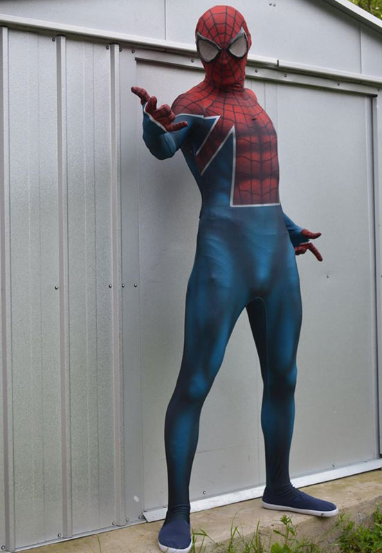 Amazing Spiderman Costume Halloween Zentai Suits 16081604 ...