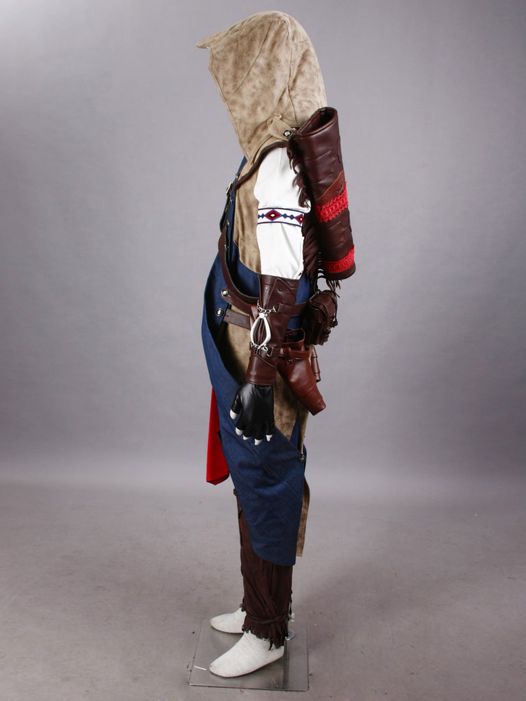 Assassin's Creed III Connor Assassin Uniform Cosplay Costume ...