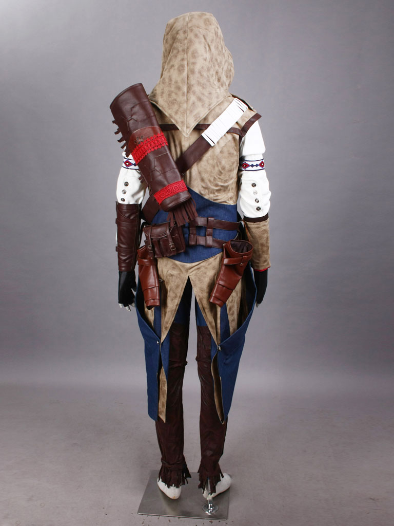 Assassin's Creed III Connor Assassin Uniform Cosplay Costume ...