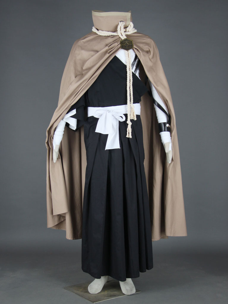 Bleach Ichigo Kurosaki Shihoin Squad Uniform Kimono Cosplay Costumes ...