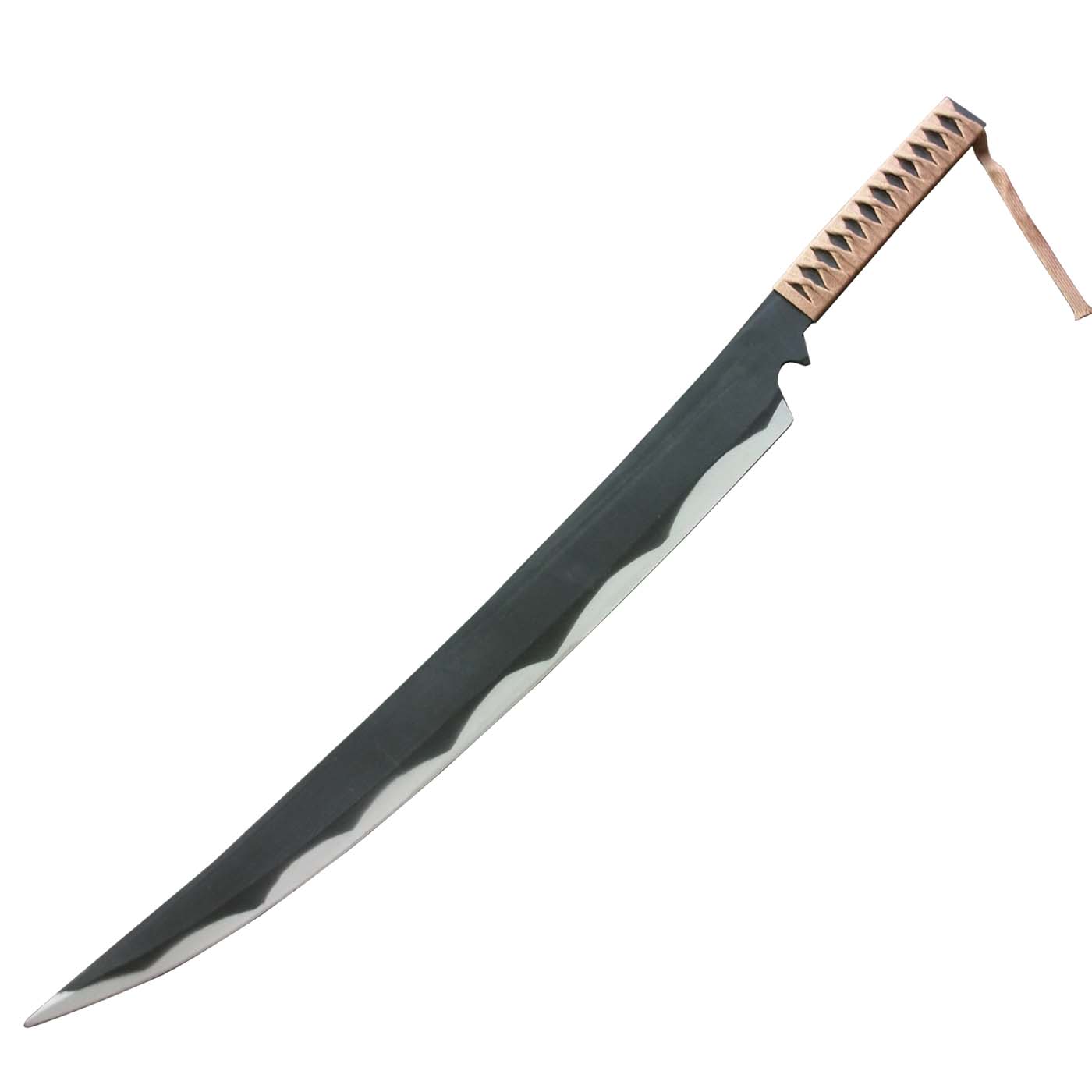 Bleach Ichigo Kurosaki Zanpakutou Tensa Zangetsu Cosplay Weapon ...