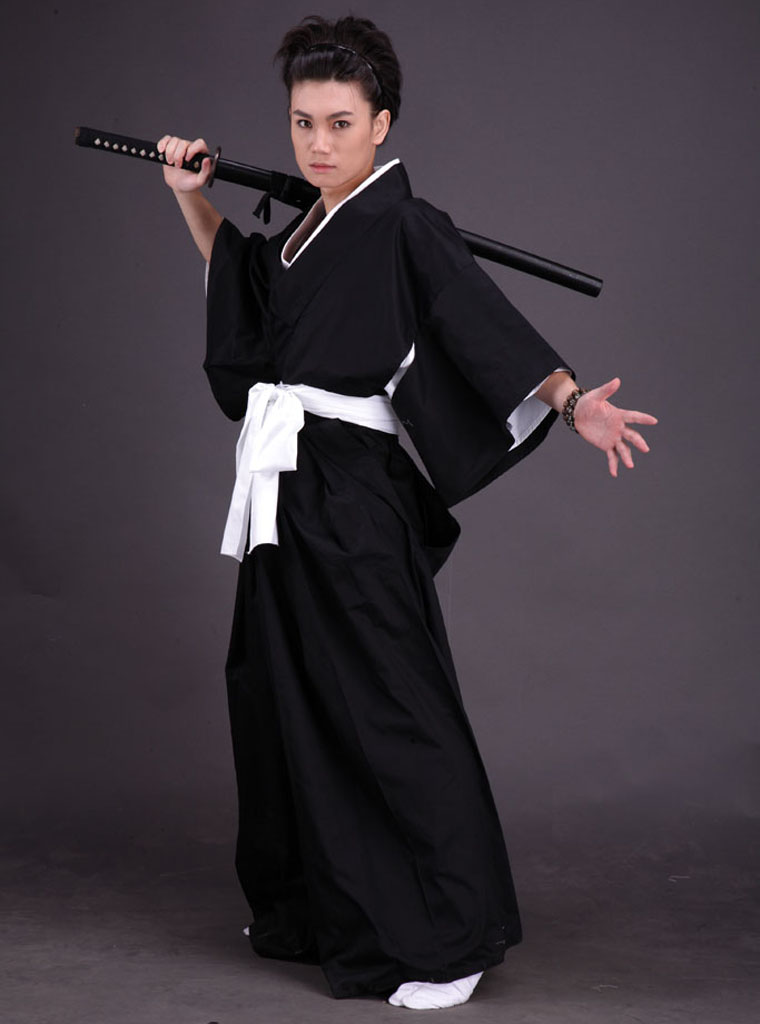 Bleach Soul Reaper Kimono Uniform Cosplay Costumes | cosercosplay.com