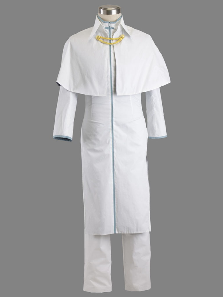 Bleach Uryu Ishida Soul Society Quincy Uniform Cosplay Costumes ...