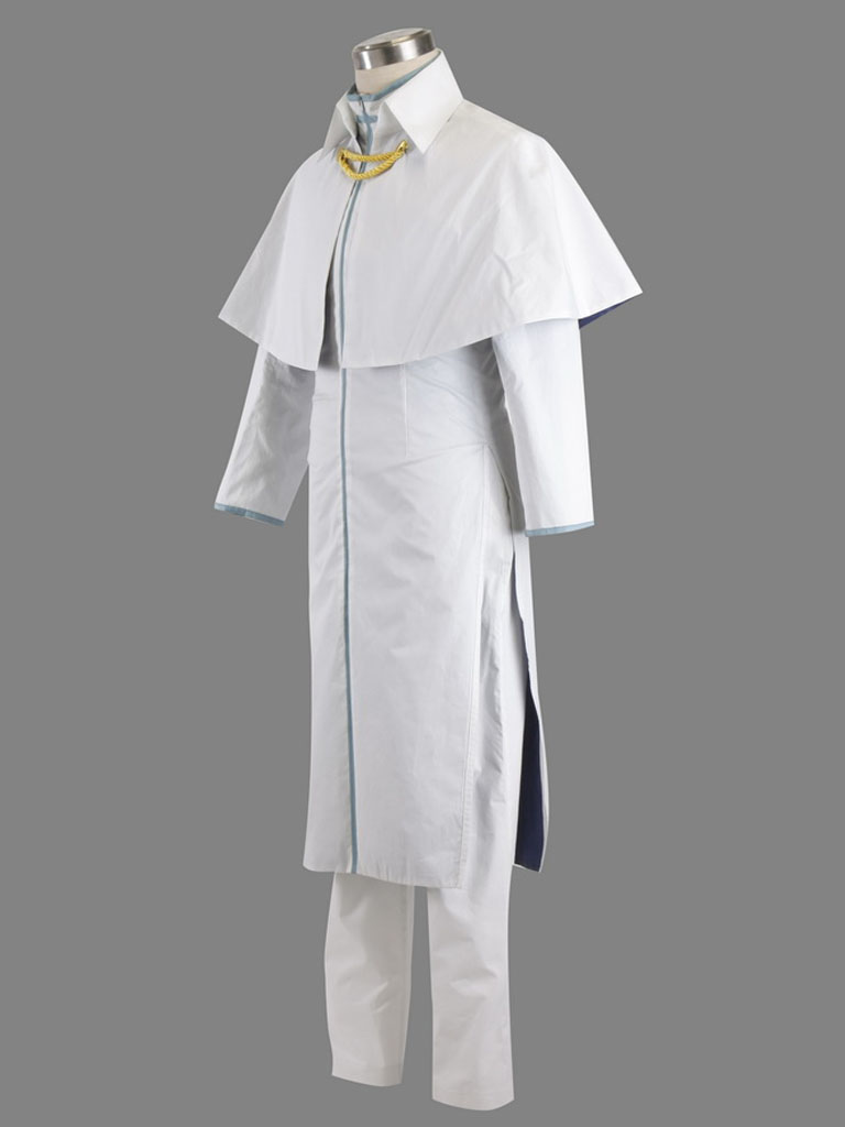 Bleach Uryu Ishida Soul Society Quincy Uniform Cosplay Costumes ...