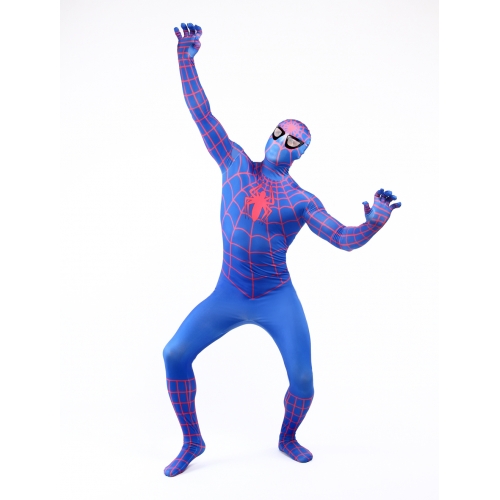 Blue Zentai Spiderman Halloween Costume | cosercosplay.com
