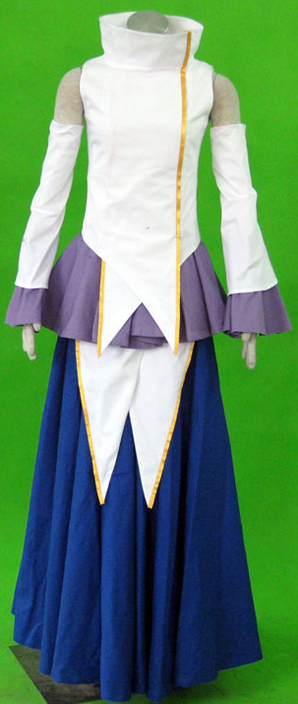 Gundam Seed Destiny Lacus Clyne Singing Uniform Cosplay Costume ...