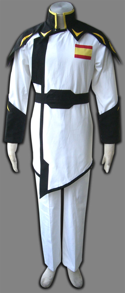 Mobile Suit Gundam Seed Destiny White ZAFT Uniform Cosplay Costume ...