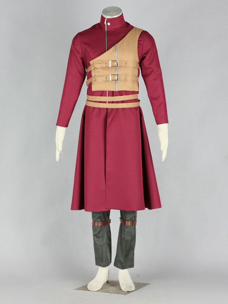 Naruto Shippuden Gaara Red Cosplay Costume | cosercosplay.com