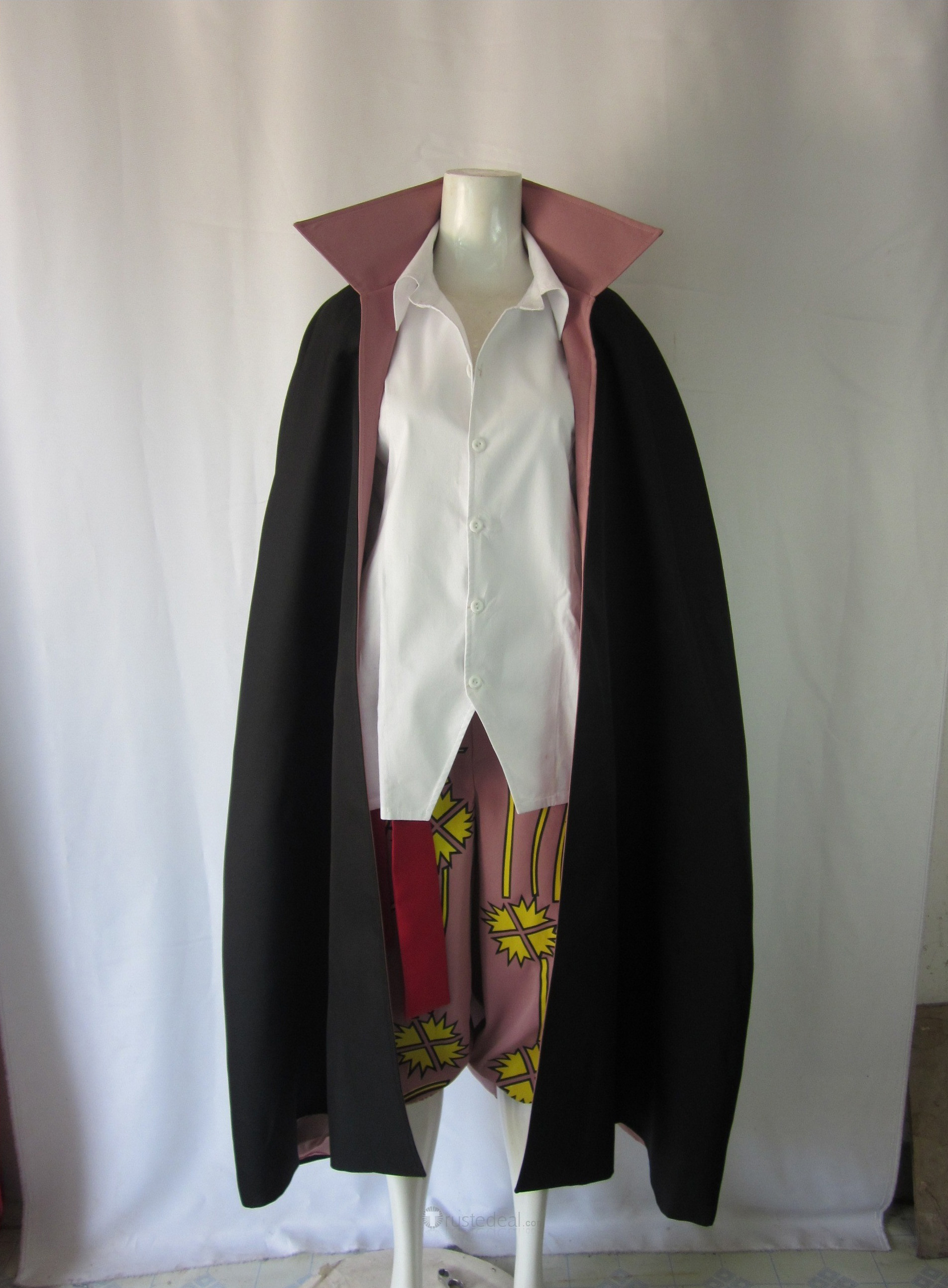 One Piece Red-Haired Shanks Two Years Latter Cosplay Costume 022 ...