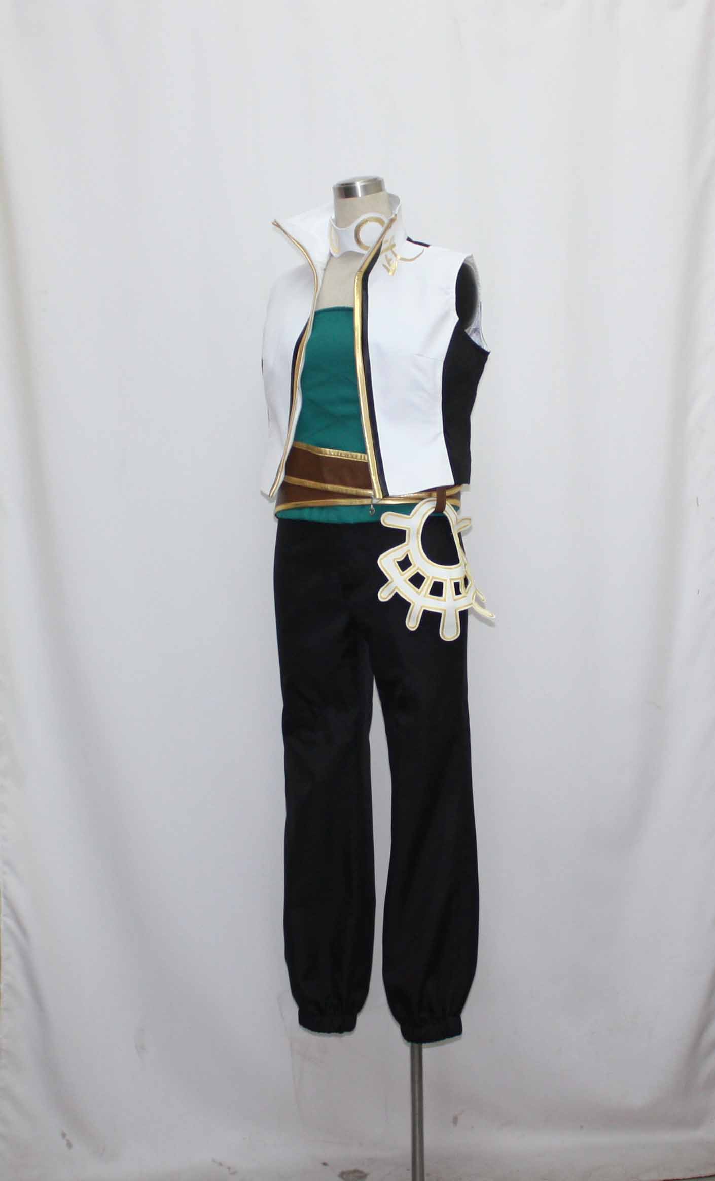 One Piece Roronoa Zoro Sword Master Cosplay Costume | cosercosplay.com