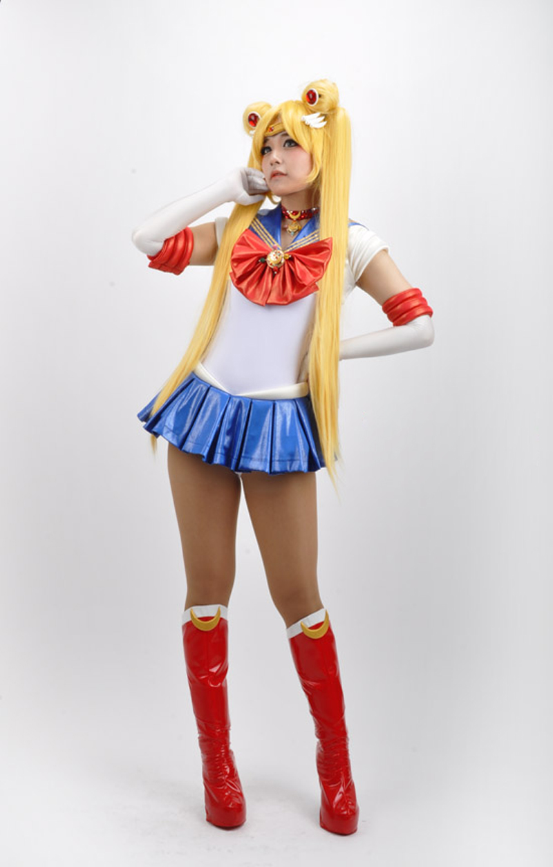 Sailor Moon Princess Sailor Moon Tsukino Usagi Make Up Suit Cosplay ...