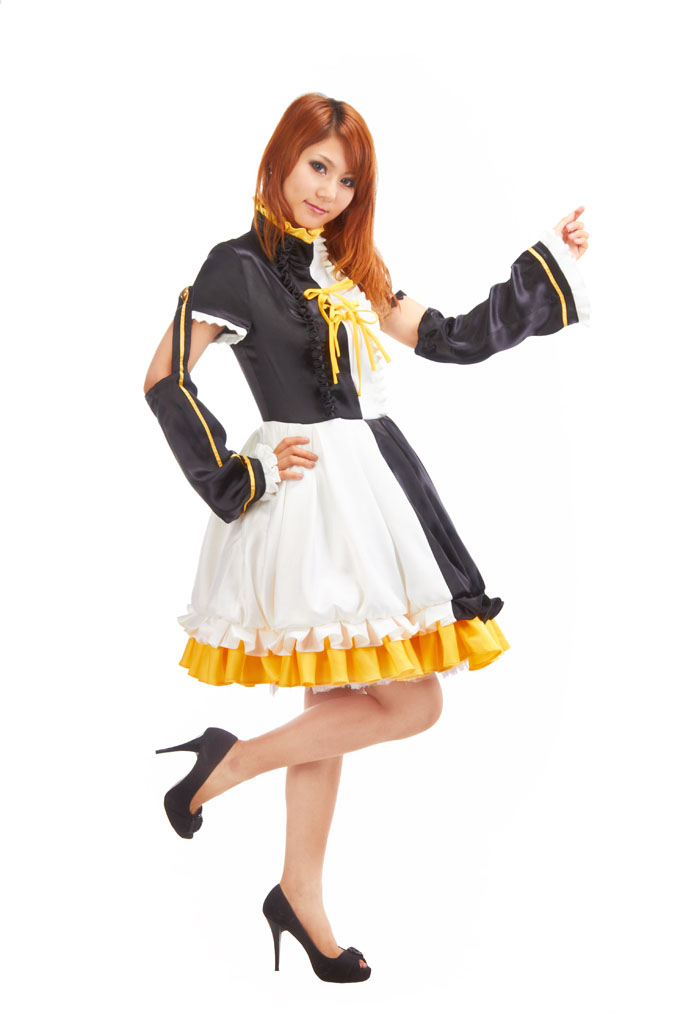 VOCALOID Kagamine Rin Len NitamagoMix Cosplay Costume | cosercosplay.com