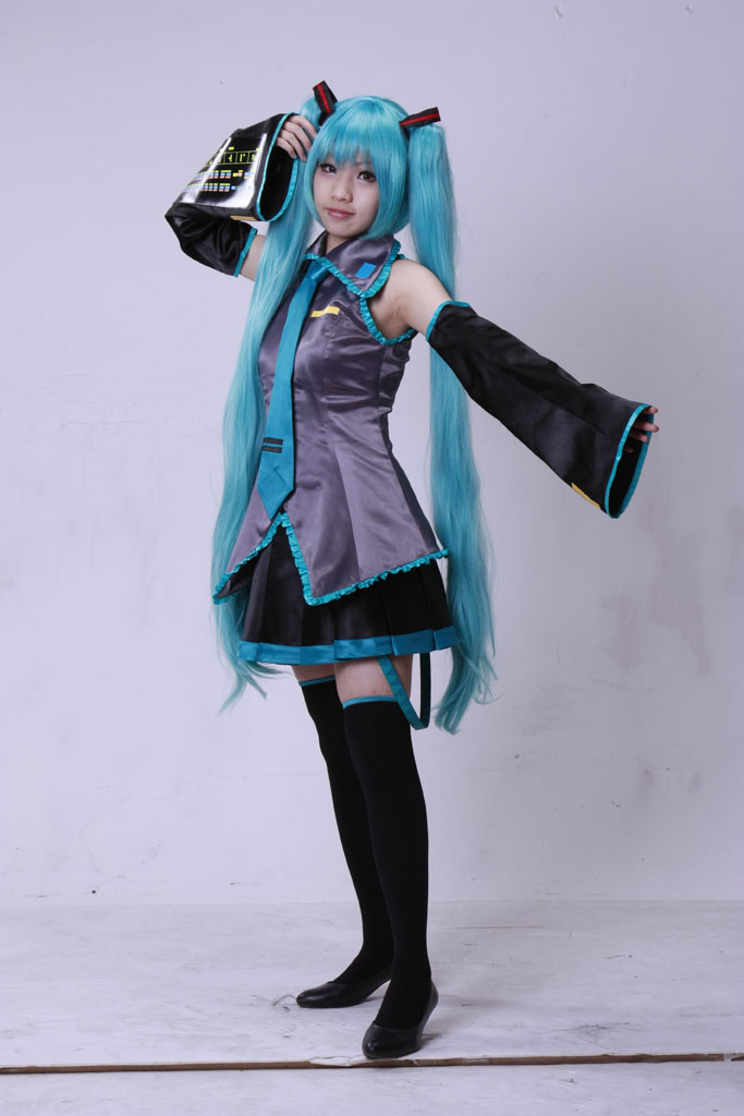 Vocaloid Hatsune Miku Loituma Girl Ievan Polkka Cosplay Costume ...