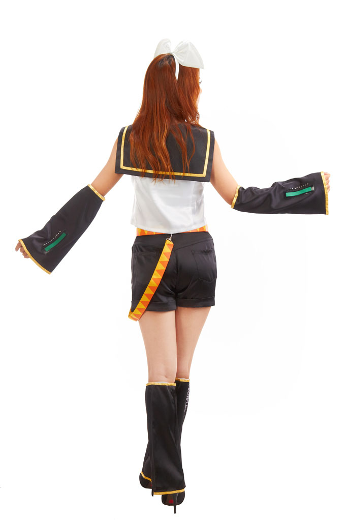 Vocaloid Kagamine Rin Cosplay Costume | cosercosplay.com